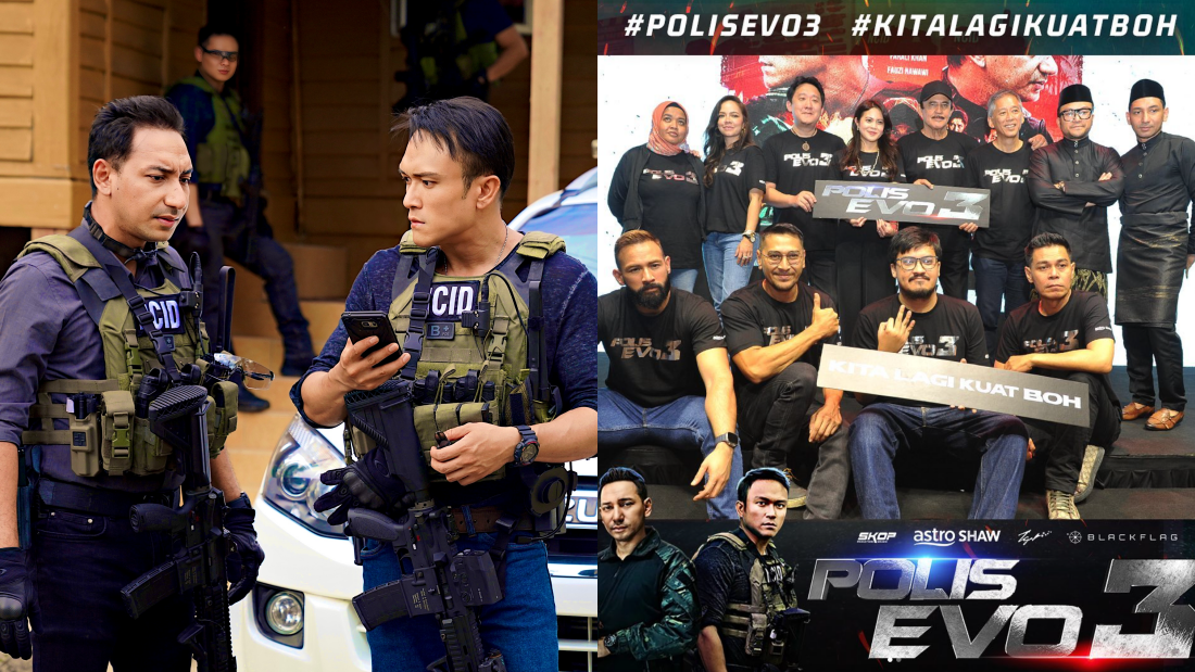 《Polis EVO 3》5月全马上映！制作人放话：要获得5500万令吉票房！ | XUAN