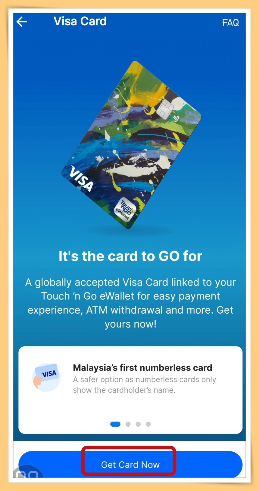 Tips I TNG eWallet开放更多用户申请！教你5个步骤申请TNG Visa Card！ | XUAN