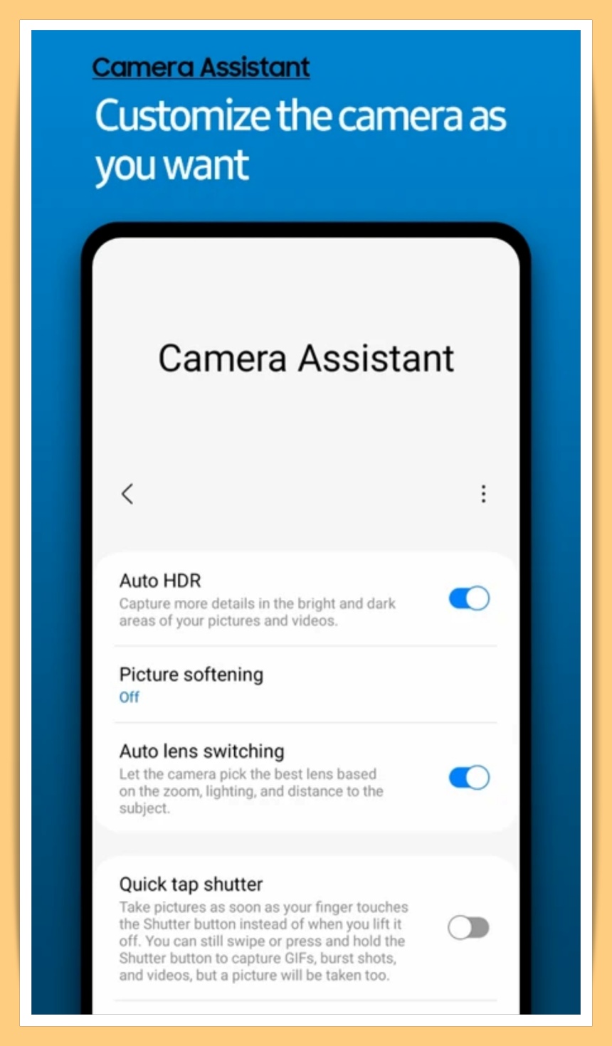 Tips I 想让手机秒变拍照神器？一定要下载Camera Assistant! | XUAN