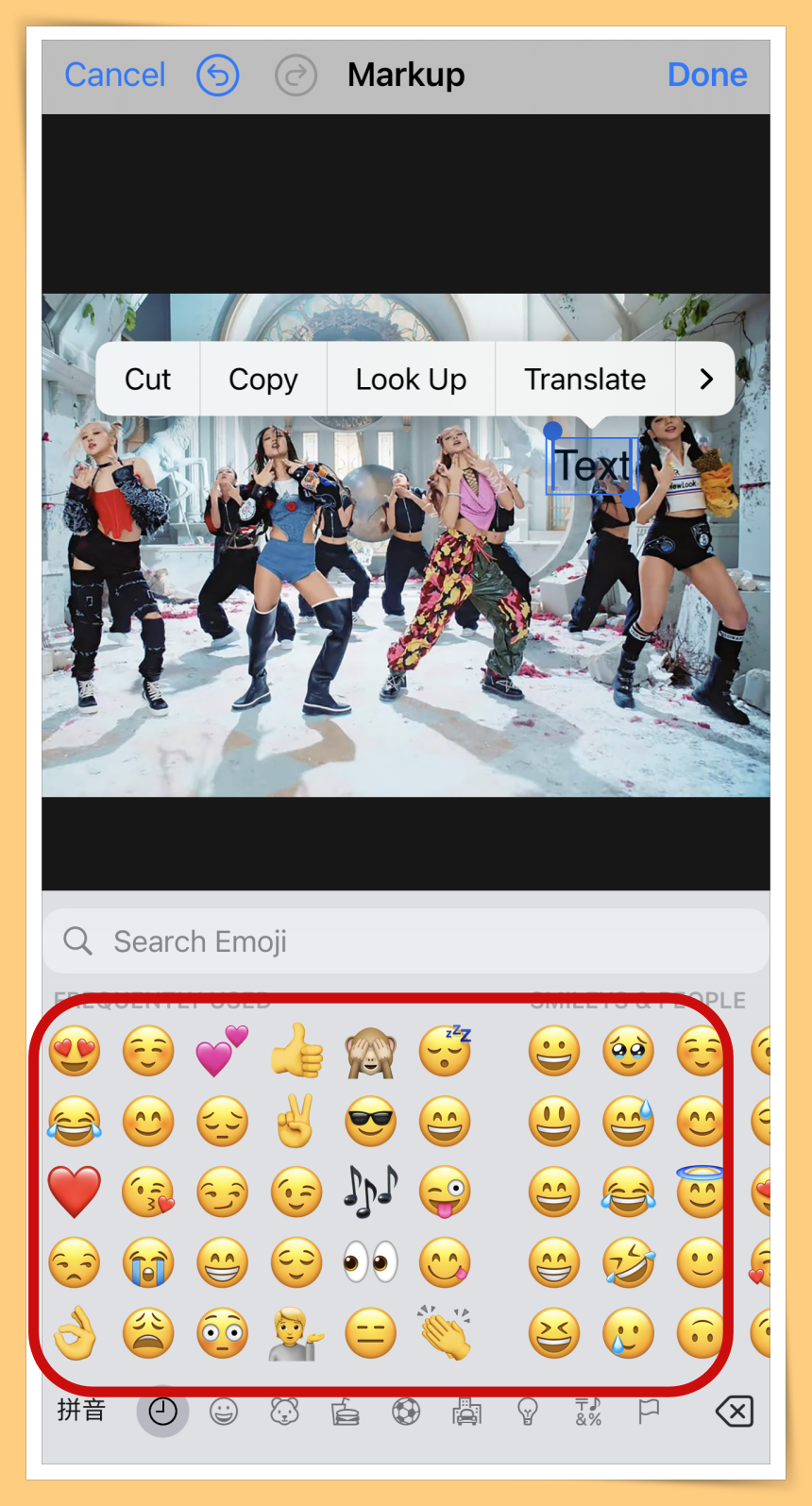 Tips I 照片出现路人或不想样貌曝光？教你8个步骤加上表情符号emoji！ | XUAN