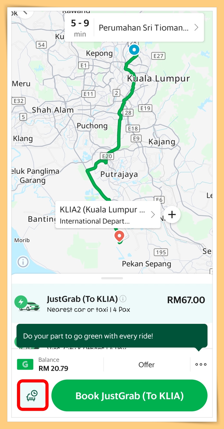 Tips I 担心临时叫不到车去机场？教你5个步骤提早预约Grab! | XUAN