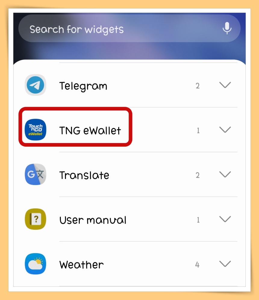 Tips I TNG eWallet小组件太方便了！教你如何设置在手机页面付款或转账！ | XUAN