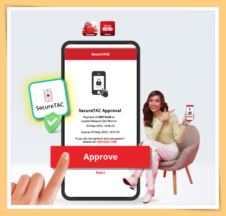 科技 I CIMB 宣布SecureTAC全面替代SMS TAC！5月20日起生效！ | XUAN