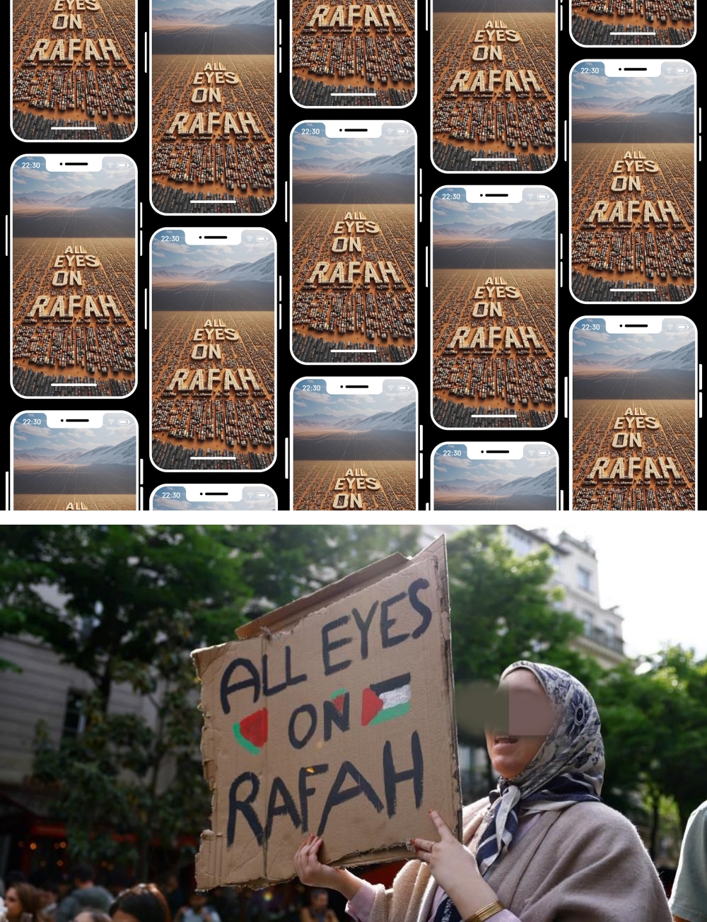 知多点 | IG Story疯传的“All Eyes on Rafah”是什么？3 点让你认识这张AI 图 | XUAN