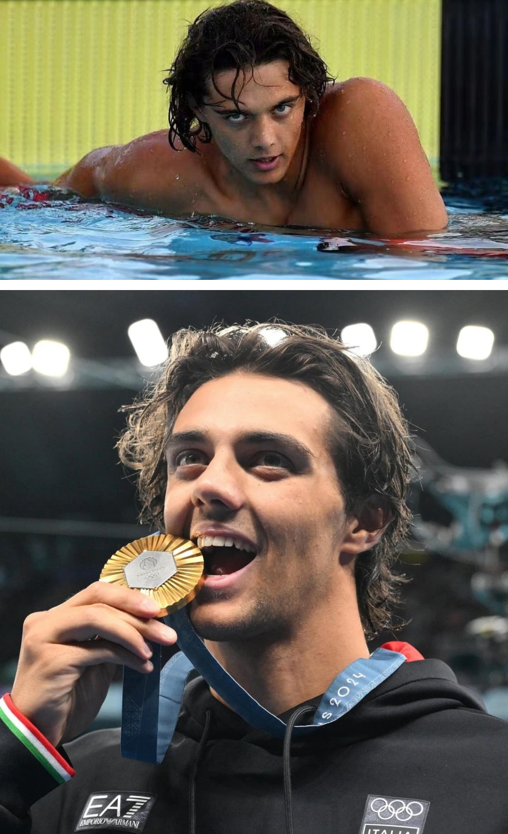 奥运2024｜意大利泳将Thomas Ceccon霸屏一整天！ 拥男模级别颜值、身高 | XUAN
