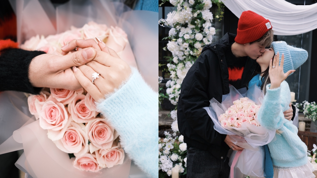 大马YouTuber Ryan、Mizzie 甜晒求婚照！“爱情长跑的8年，有了归宿感” | XUAN